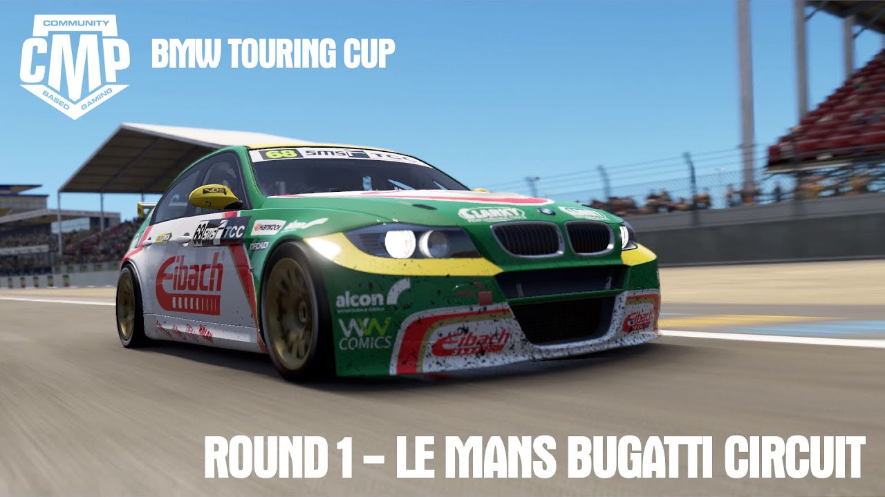 CMP Racing - BMW Touring Cup Round 1: Le Mans Bugatti Circuit - YouTube