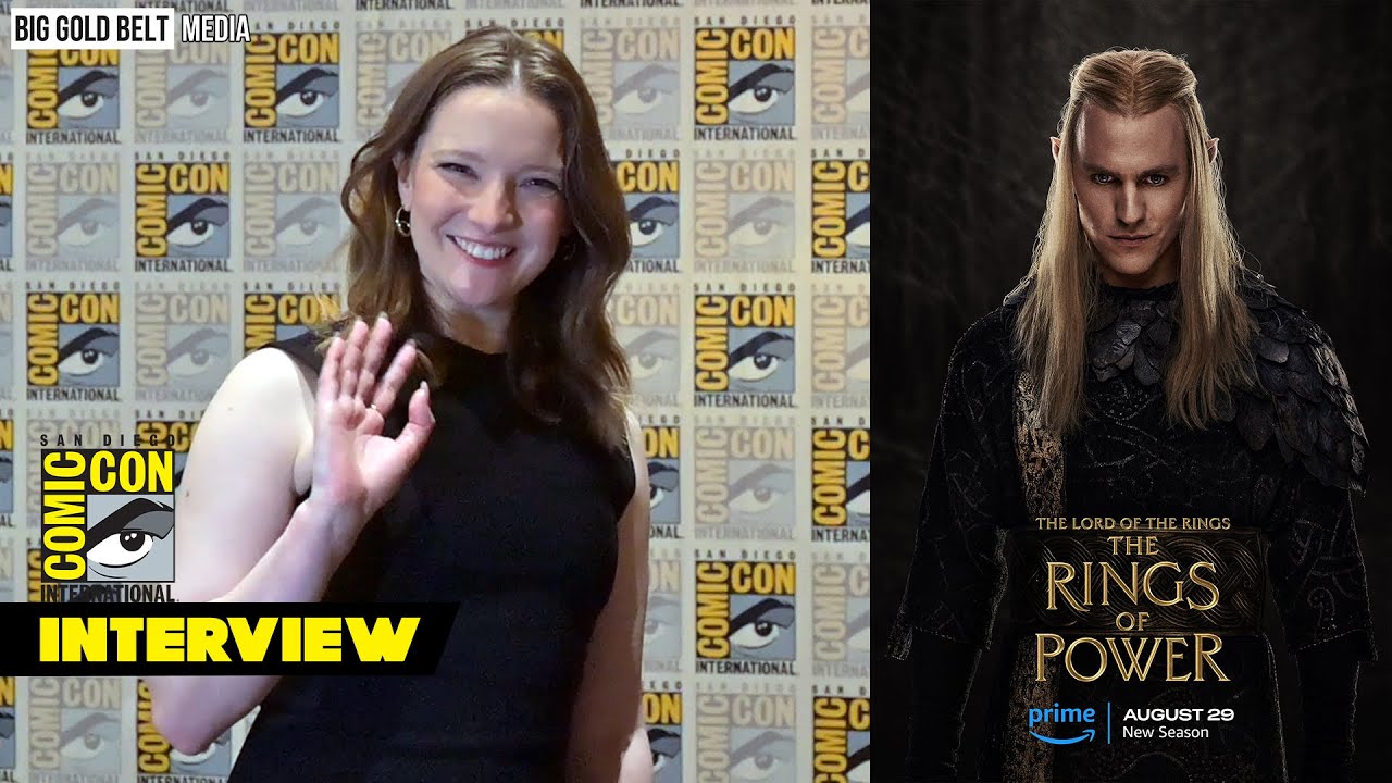 Morfydd Clark Interview "Galadriel" | The Lord of the Rings: The Rings ...