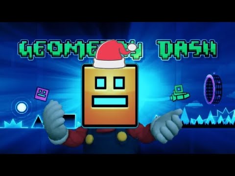 Mario plays: geometry dash - YouTube