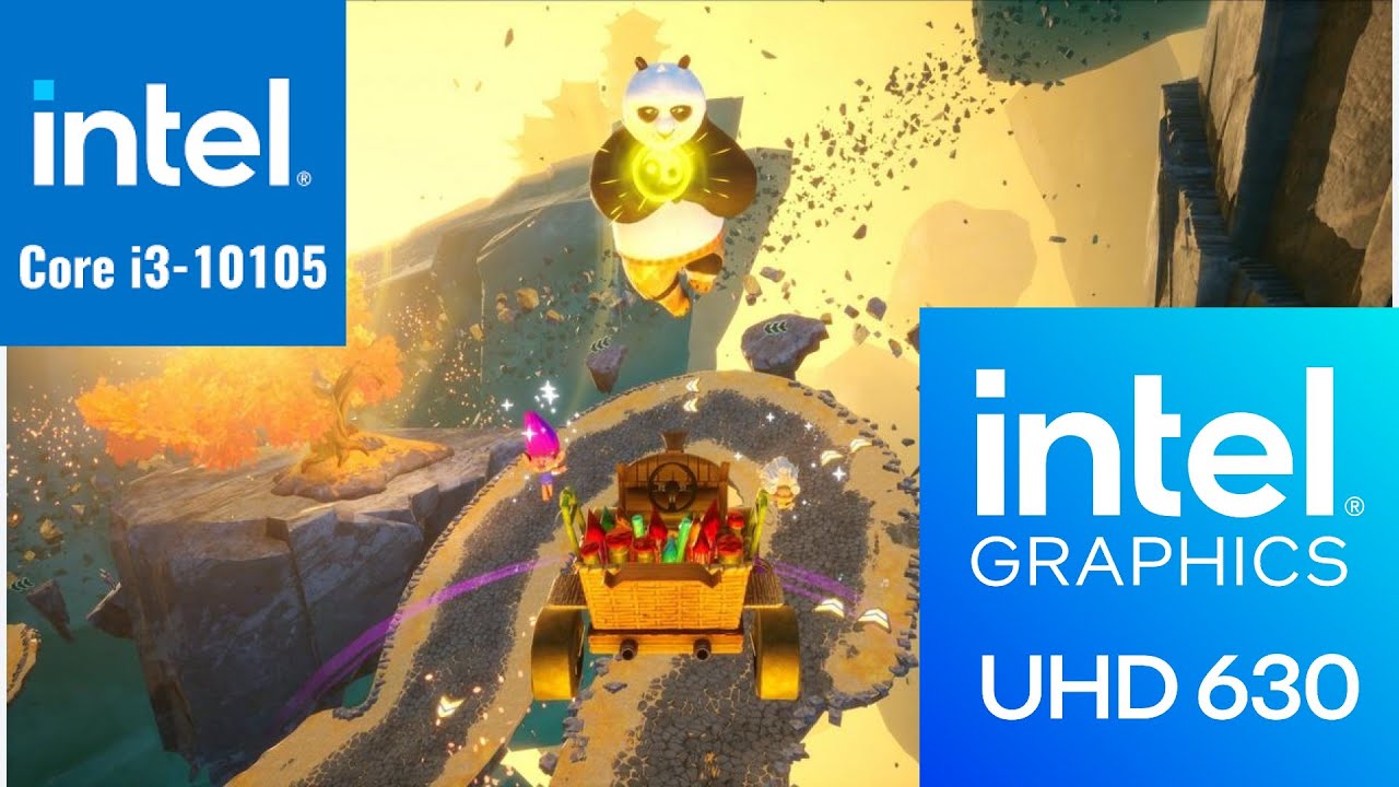 DreamWorks All-Star Kart Racing Intel UHD 630 (Low End PC) Benchmark ...