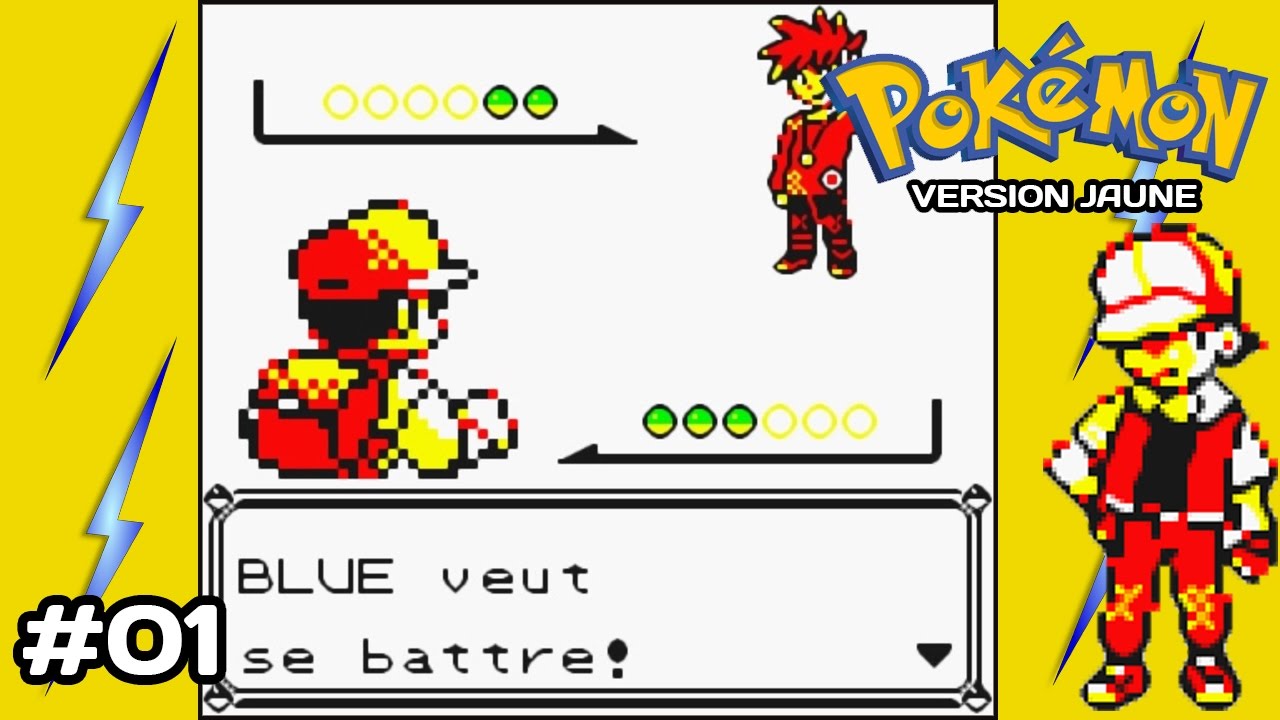 Pokémon Version Jaune #1 - Pikachu ! - Let's Play FR - YouTube