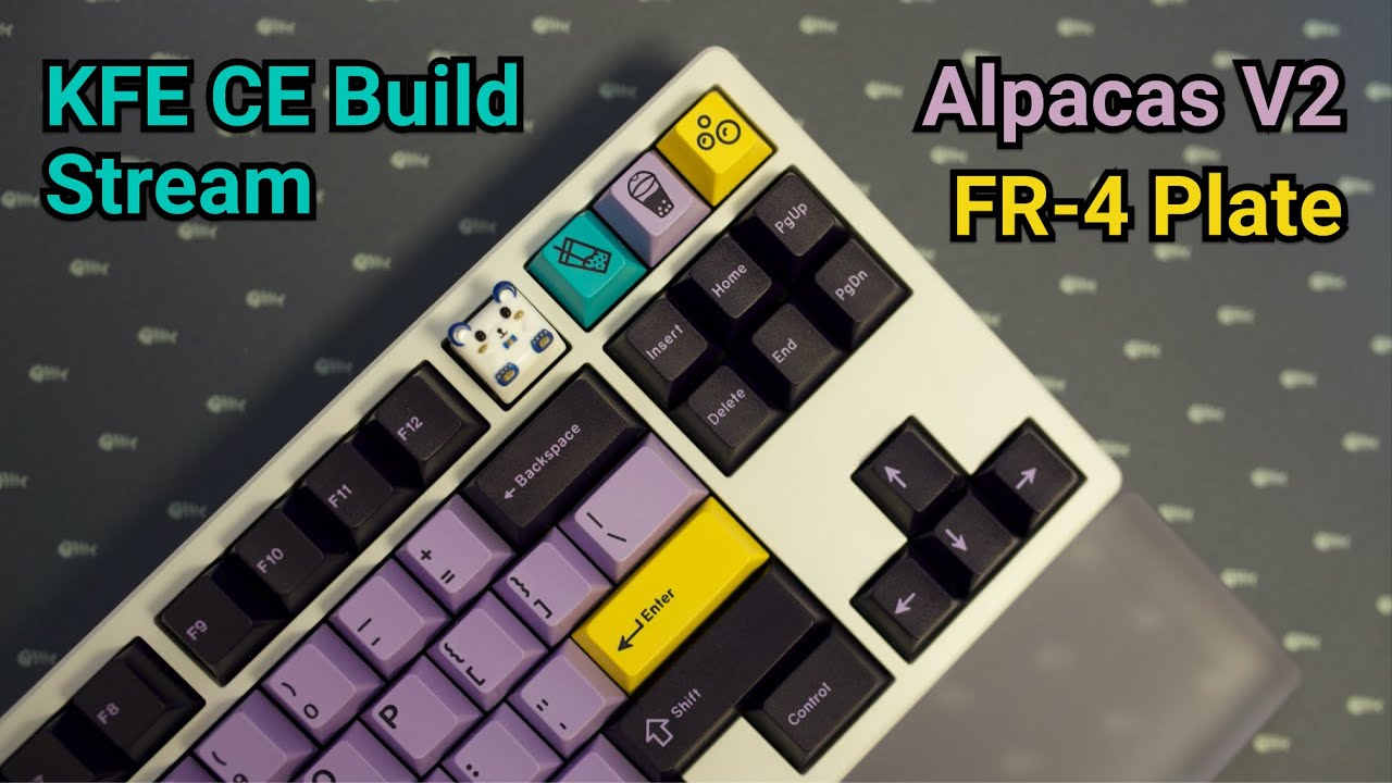 Millmax KFE CE w/ Alpacas V2 on FR-4 Plate Build Stream Vod - YouTube