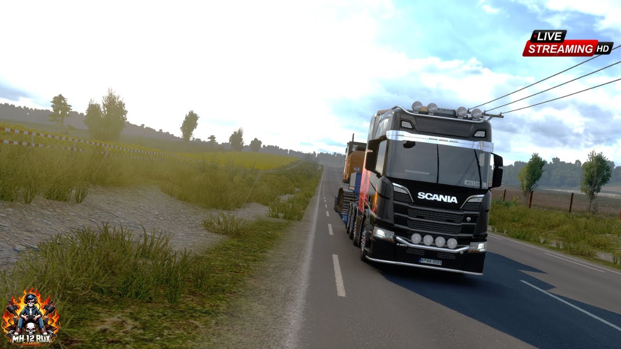 Night Road Trip Reloaded! Streaming ETS2 After a Day of Rest ...