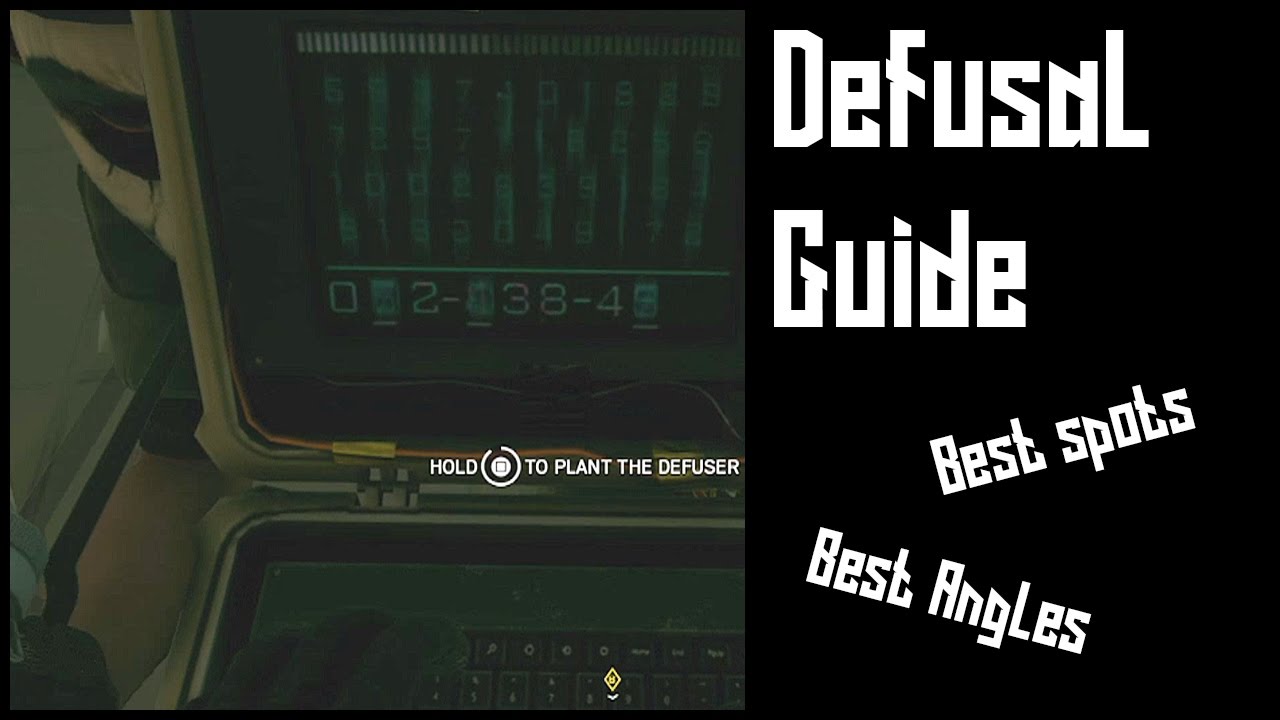 Rainbow Six Siege: Defuser Placements Guide Part 3 - YouTube