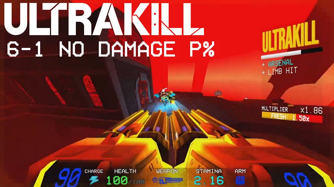 ULTRAKILL | 6-1 P% No Damage - YouTube