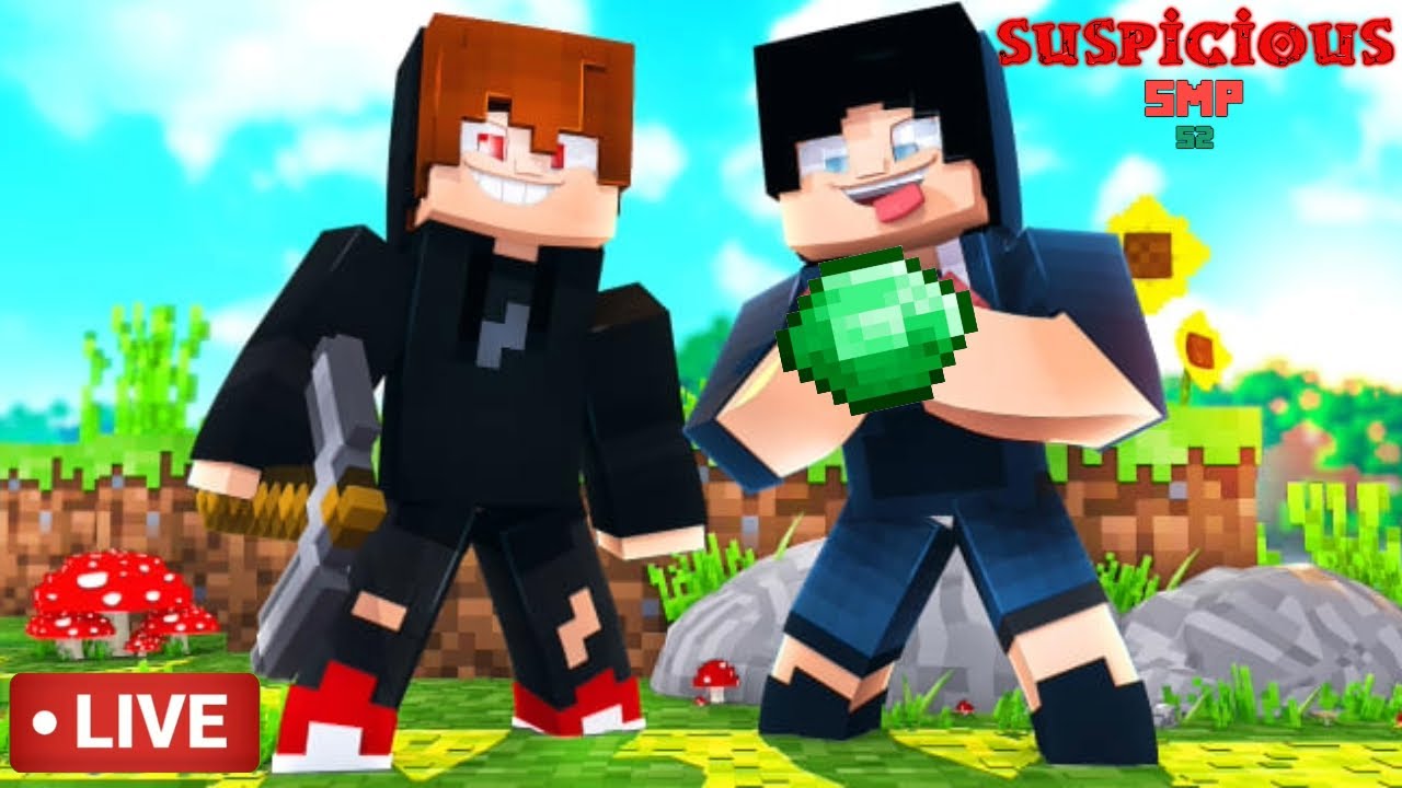 Let's Start A New Journey | SUSPICIOUS SMP S2 | | Minecraft | | M ...