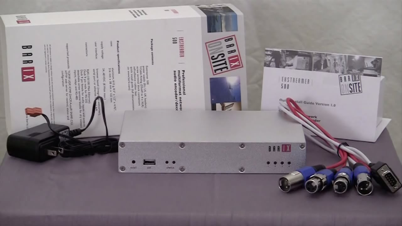 Barix Reflector - HowTo - YouTube