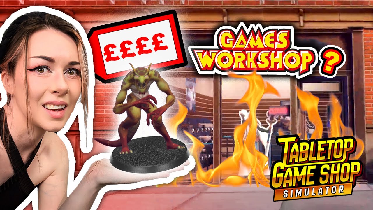 I Tried to get Rich Running a NIGHTMARE Game Shop! | Tabletop Game Shop ...