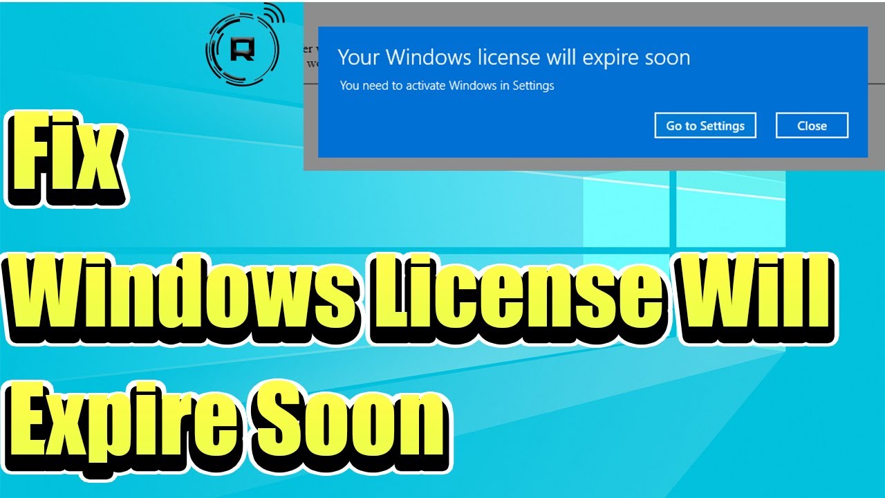 Fix Windows license Will expire soon in Windows 11 / How To Solve Your ...