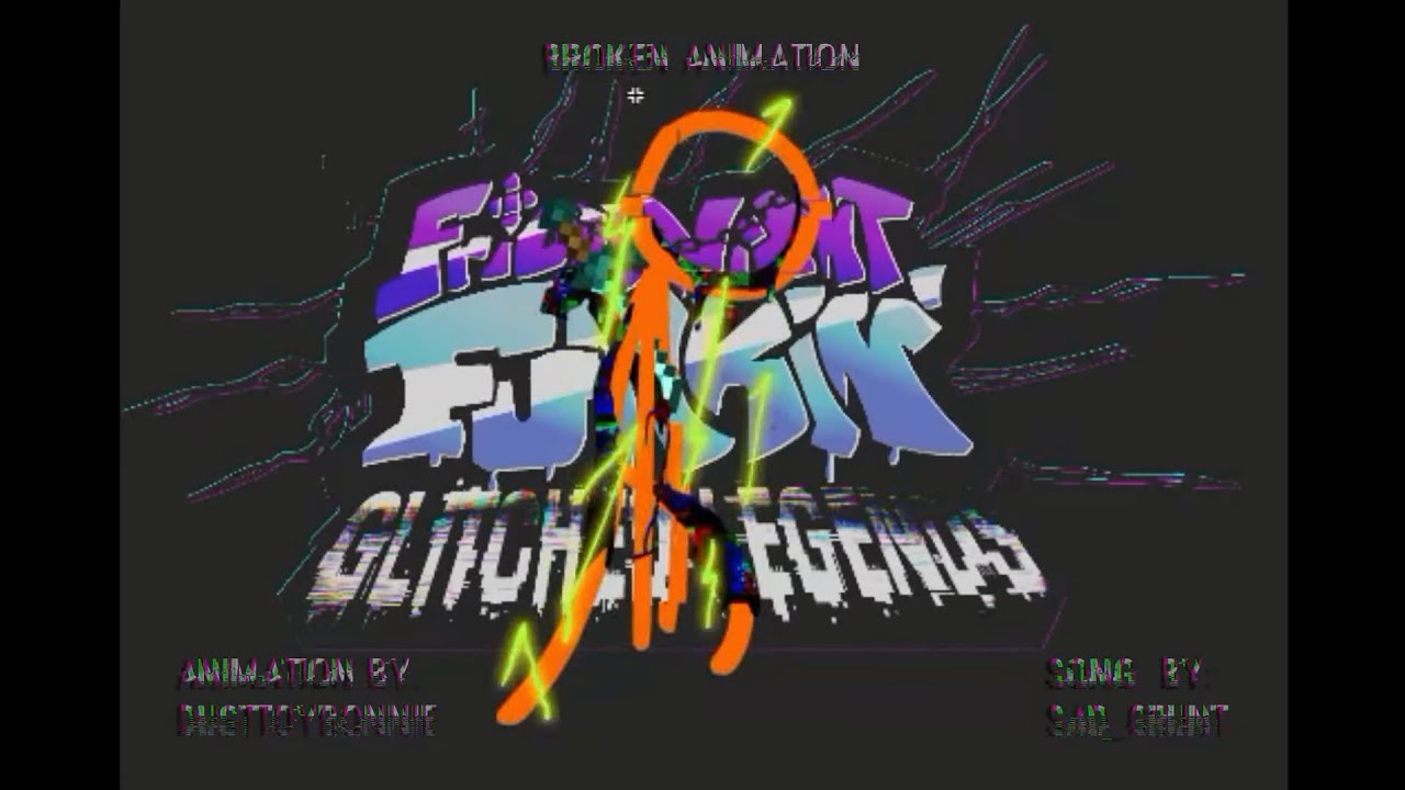 FNF GLICHETD LEGENDS:Broken animation remasterizado (@um_animador ...