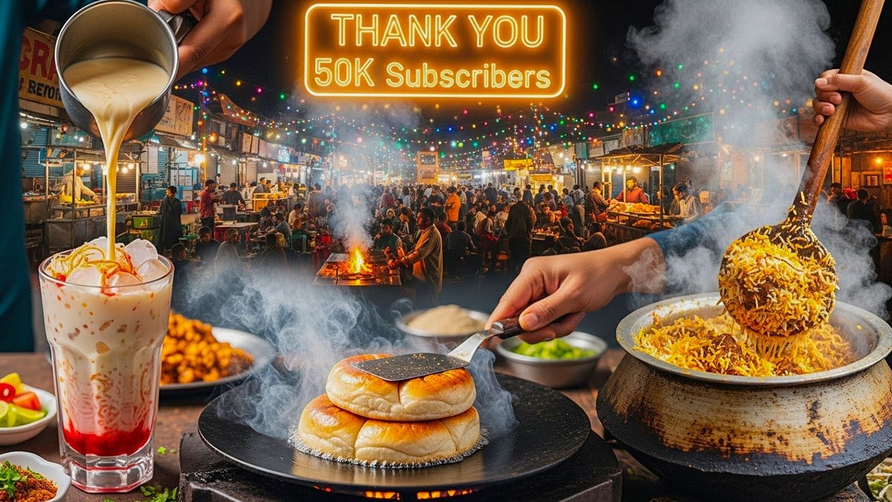 50K Subscribers ️ Top Viral Pakistani Street Food Recipes Compilation ...