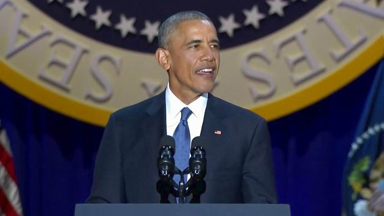 FULL. Pres. Obama Farewell Speech in Chicago, IL. Jan. 10, 2017. - YouTube