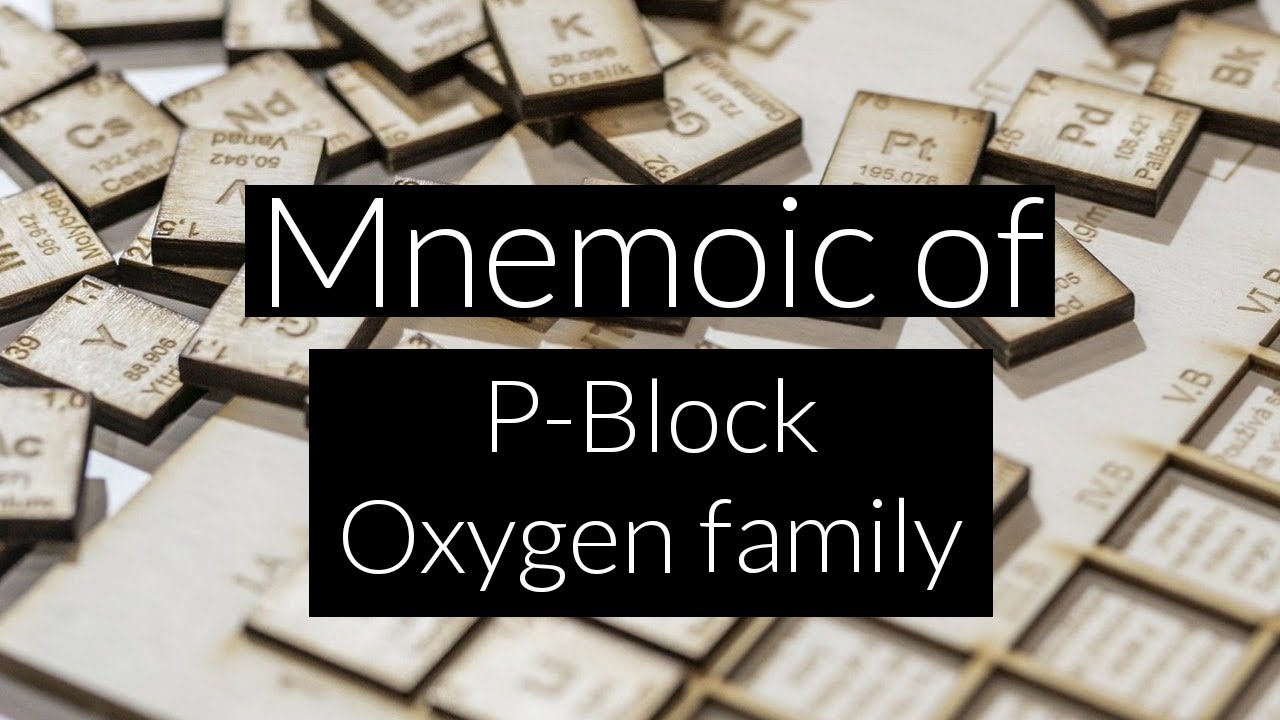 Mnemonic of oxygen family (Group 16)|Periodic table|P-Block - YouTube