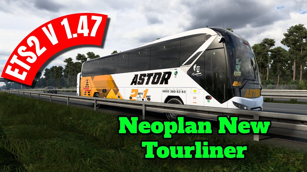 Bus Neoplan New Tourliner | ETS2 V 1.47 - YouTube
