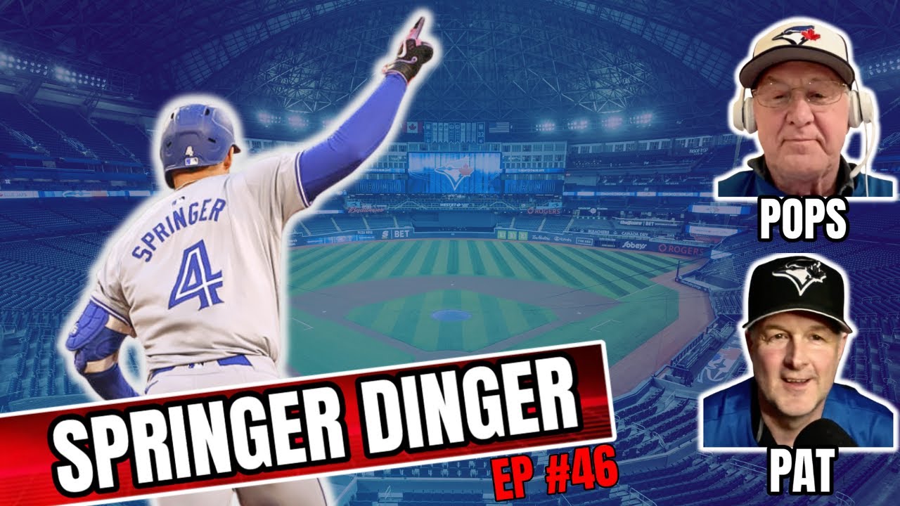 SPRINGER DINGER Goes Yard for Toronto Blue Jays! - YouTube