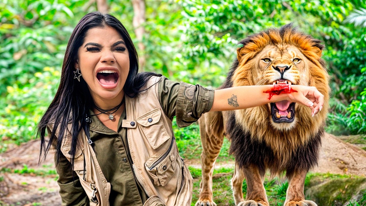 CUIDANDO ANIMALES SALVAJES en un ZOOLÓGICO !! - YouTube