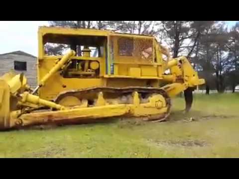 DOZER Komatsu D355 1 D9size - YouTube