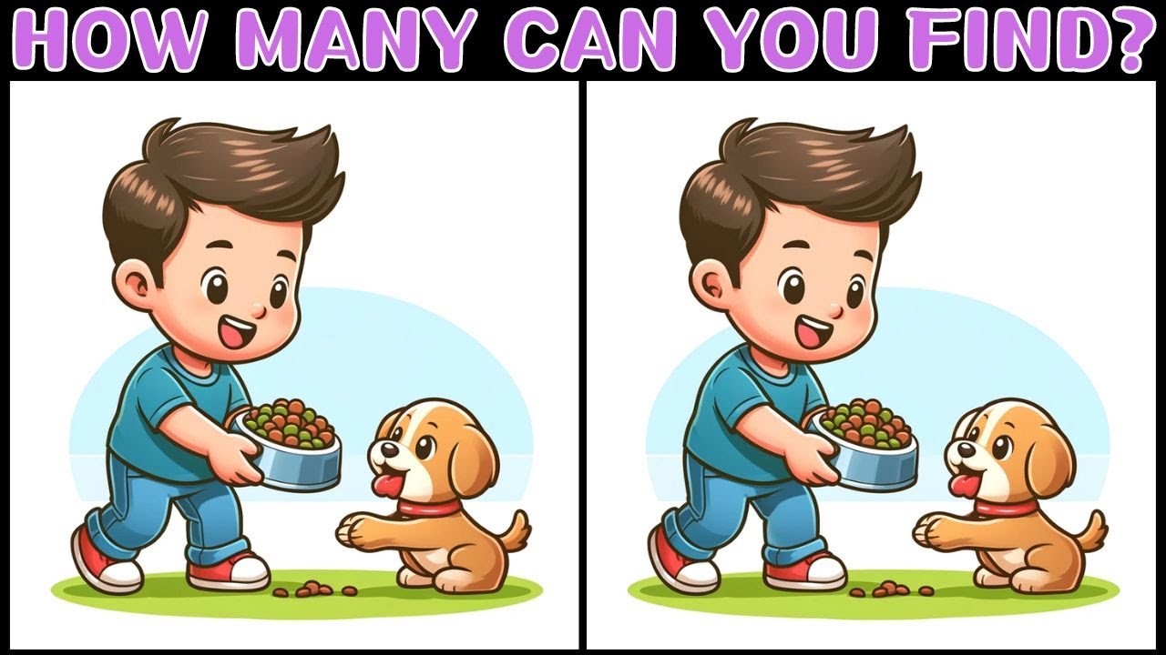 [Spot the difference] HOW MANY CAN YOU FIND? [Find the difference]#63 ...