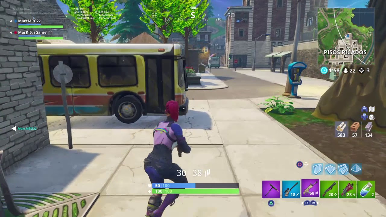 1 HP!!! - FORTNITE BATTLE ROYALE - YouTube