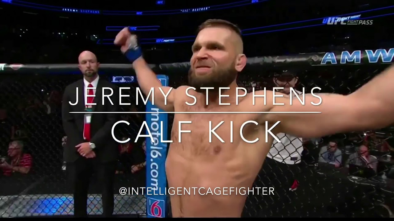 Jeremy Stephens: Calf Kick - YouTube