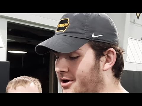 Watch now: Hawkeye OL Connor Colby on his first season in the Iowa ...