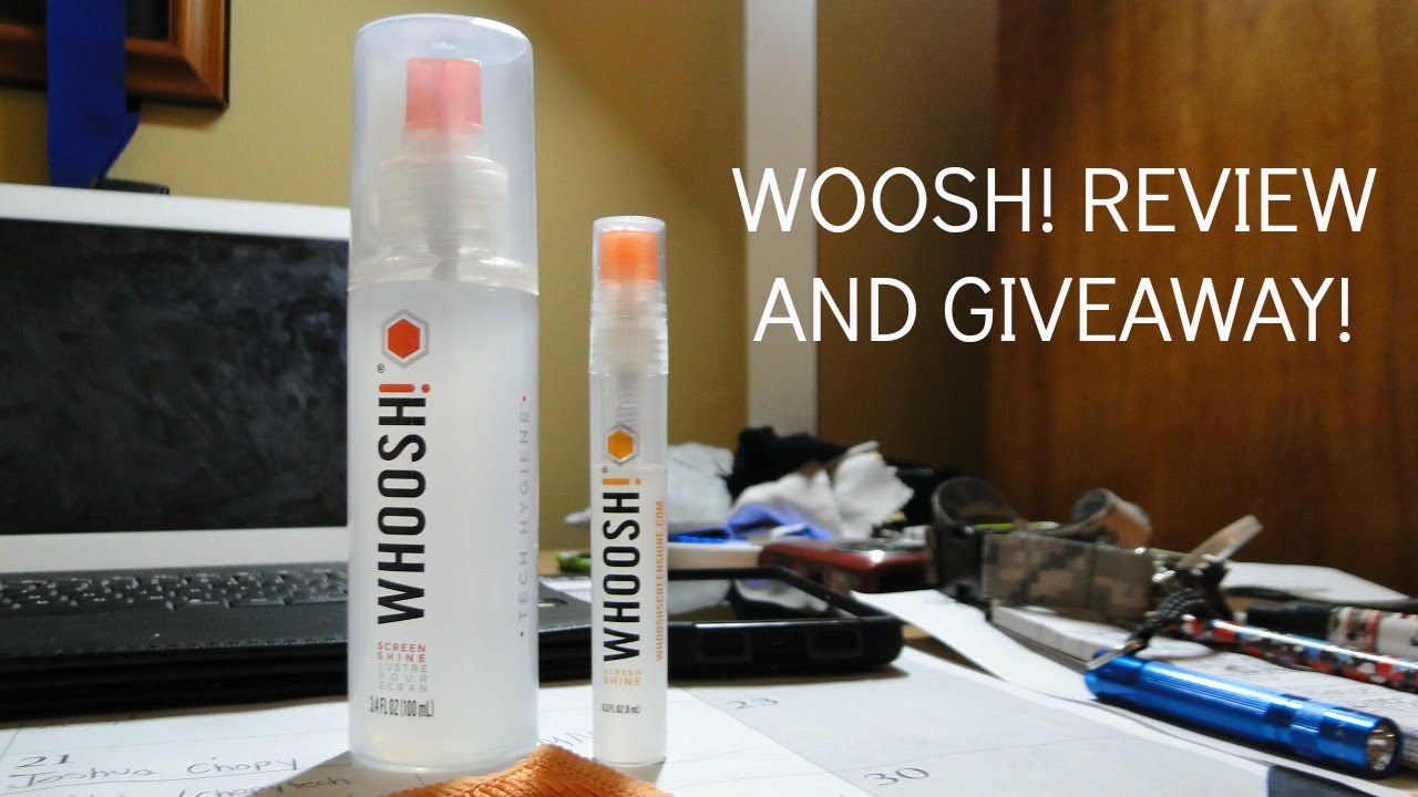 WOOSH! Screen Shine: Review & Giveaway! [CLOSED] - YouTube