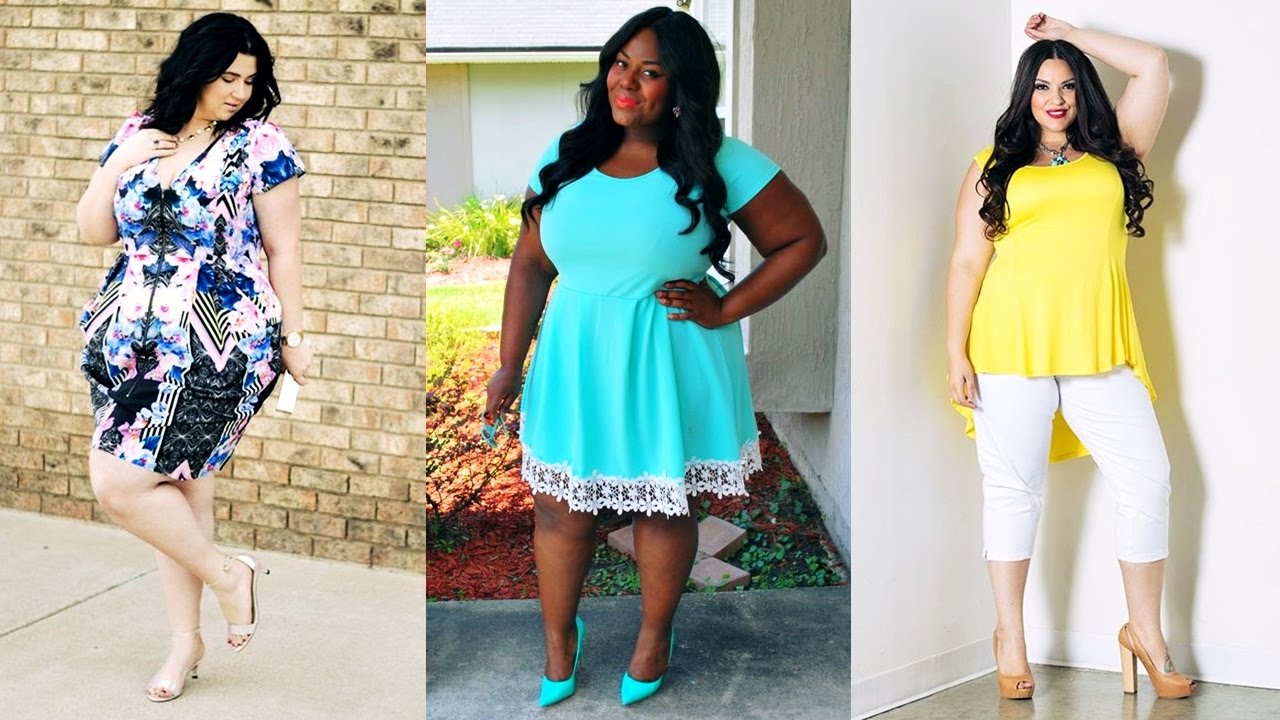 PLUS SIZE 2017 | TENDENCIAS PARA GORDITAS | MODA XXL - YouTube