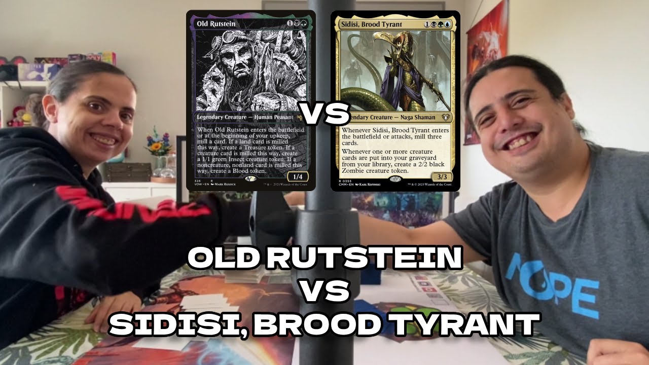 Graveyard Battle! | Old Rutstein VS Sidisi | MTG Commander - YouTube