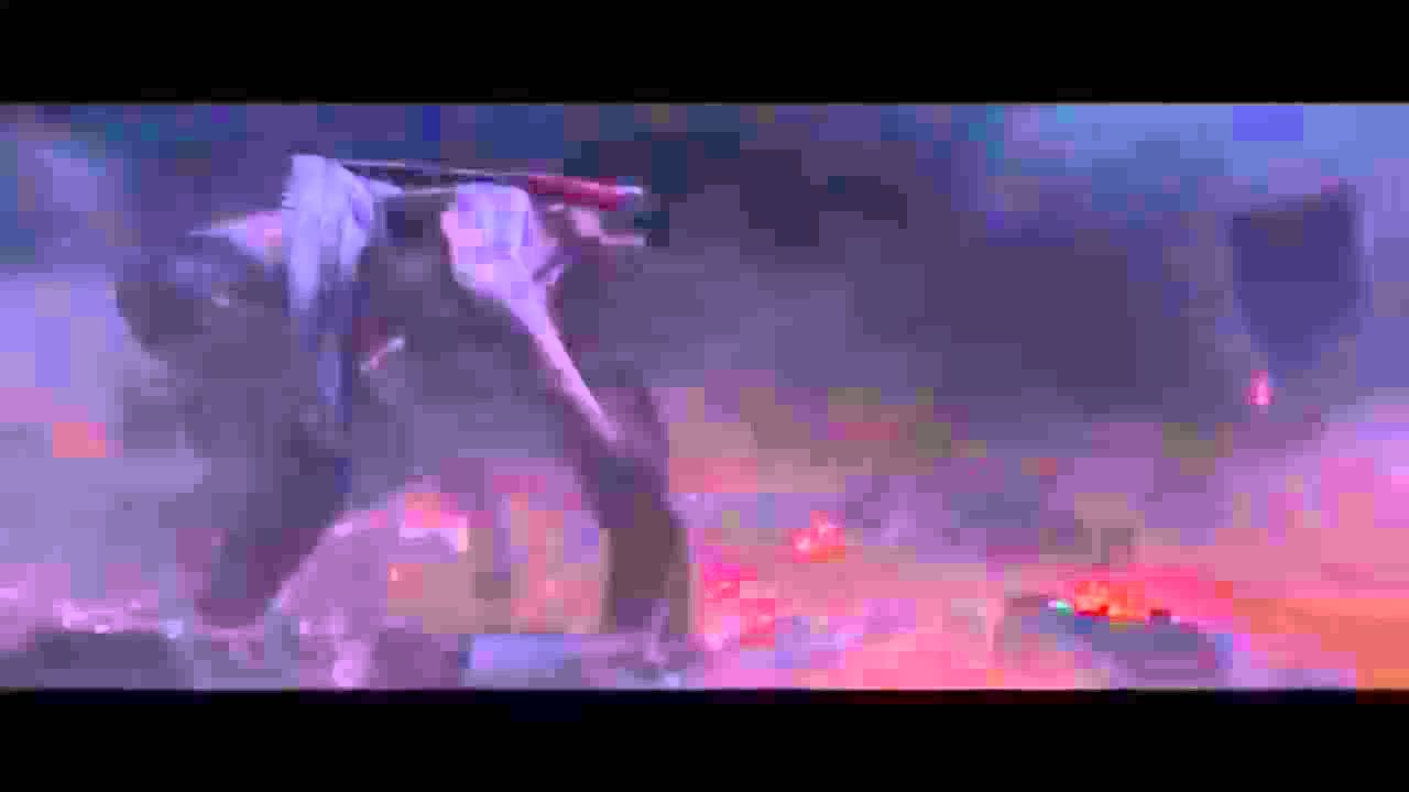 HD Godzilla 2014 scene/clip hallo jump Godzilla vs muto's atomic full ...