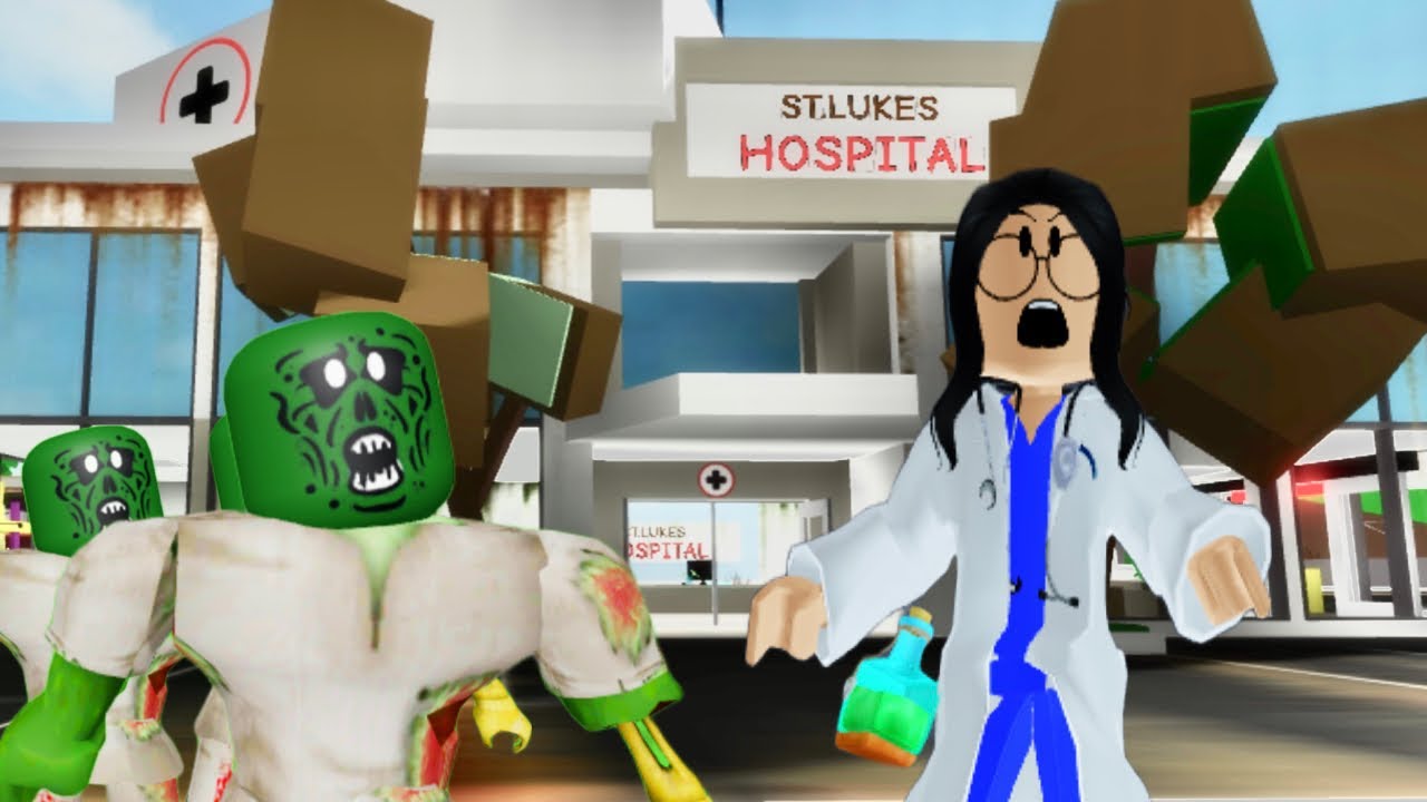 Zombie Apocalypse turns Family into ZOMBIES! Brookhaven Hospital Zombie ...