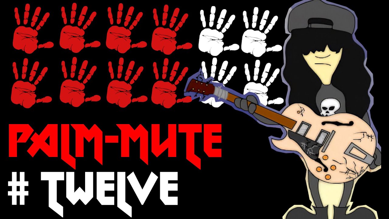 Harmonic Minor Metal Guitar Palm-Mute Accent Pattern Lesson Preview ...