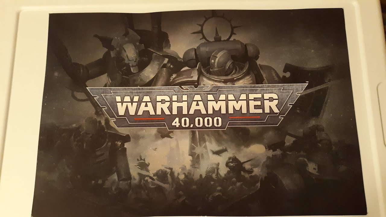 Warhammer 40K 9th Edition Command Edition Starter Set Unboxing - YouTube