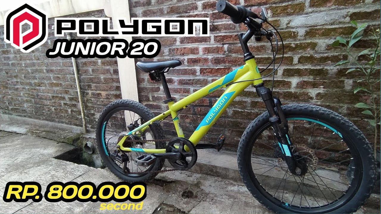 SEPEDA POLYGON JUNIOR 20 // POLYGON MONARCH 20 - YouTube