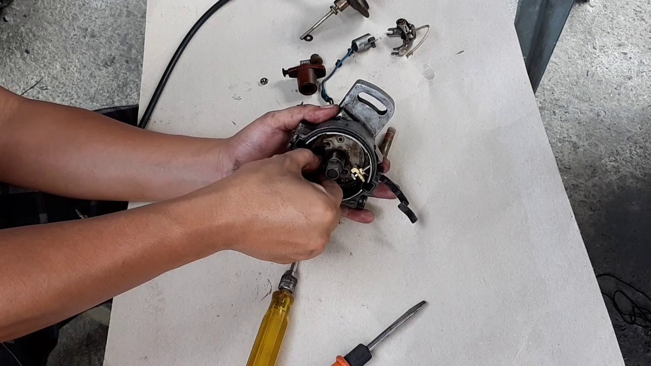 Part 2 Ignition timing advancer | Distributor Overhaul and Repair ...