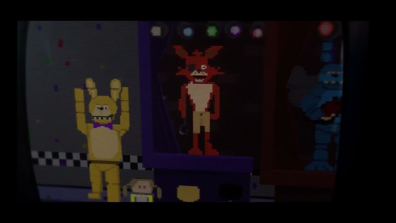 Fnaf movie 8 bit intro - YouTube