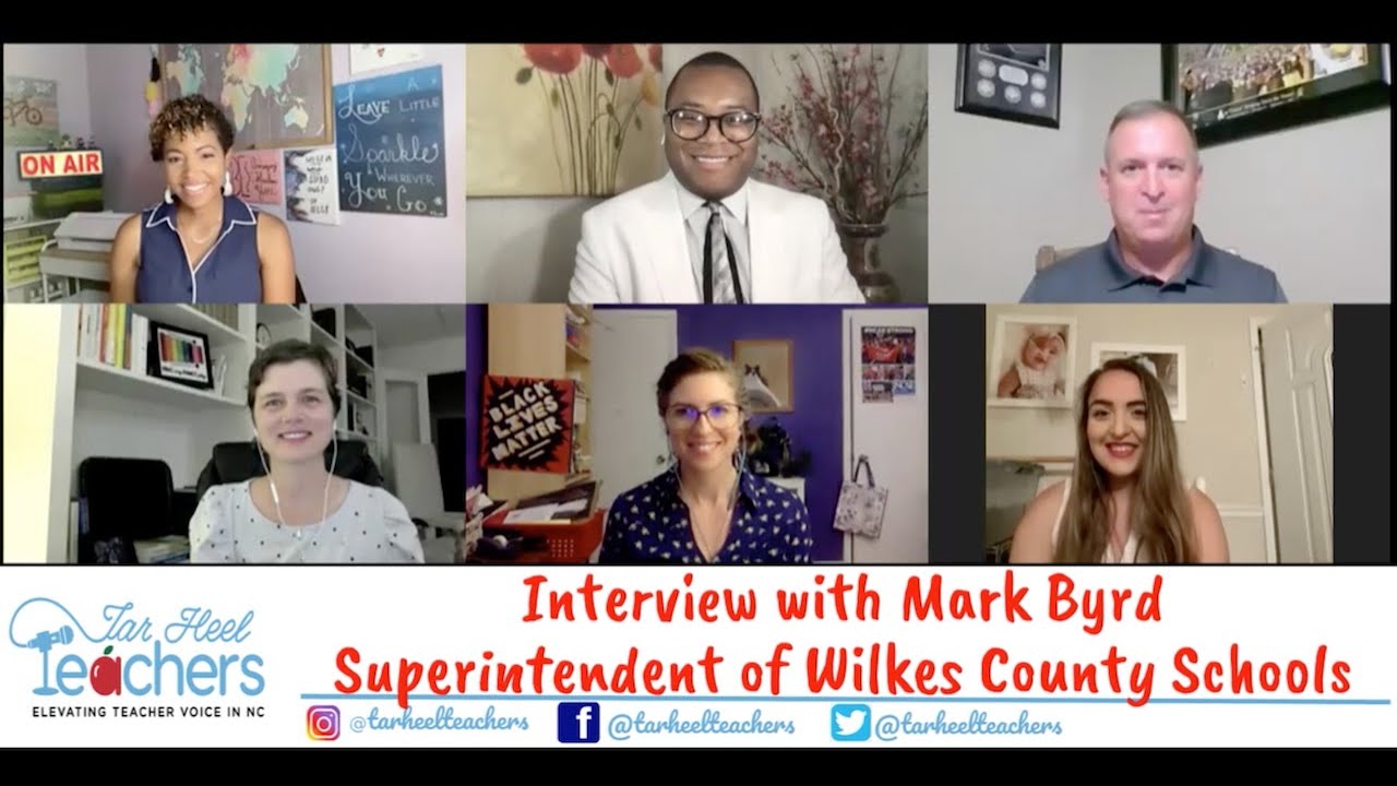 Tar Heel Teachers at Home: Interview with Mark Byrd (Superintendent of ...