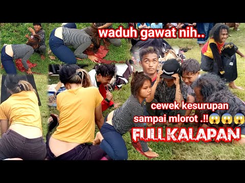 cewek kalap celana melorot 😱‼️full kalapan Bantengan nogo manik pagelaran malang