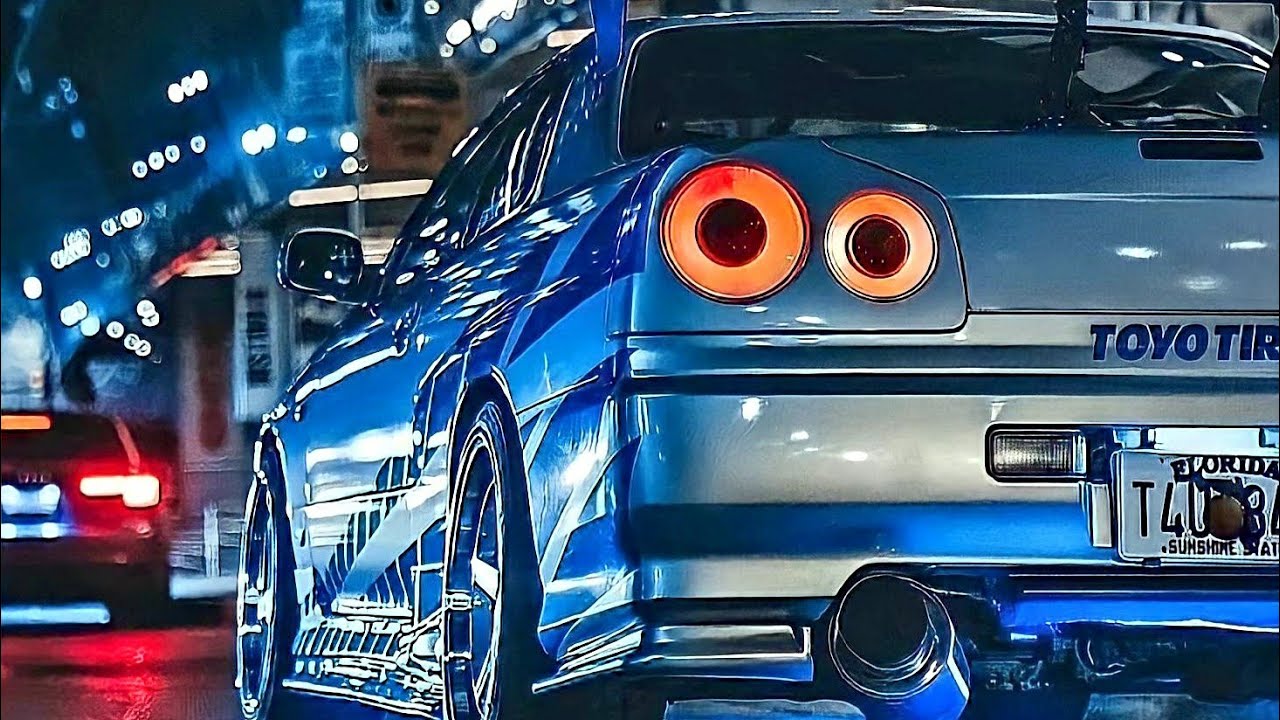 Brian Nissan Skyline GTR R34 Edit/ Dream Space/ DVRST - YouTube