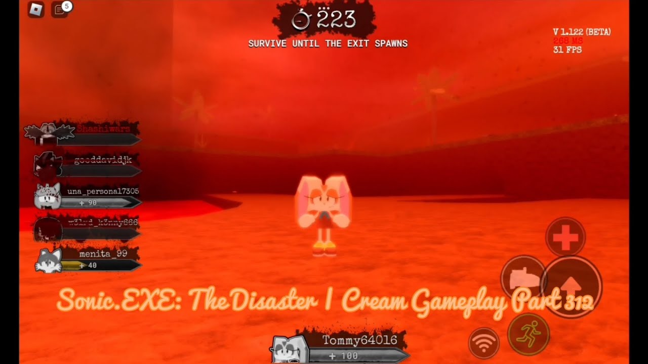 Sonic.EXE: The Disaster | Cream Gameplay Part 312 - YouTube