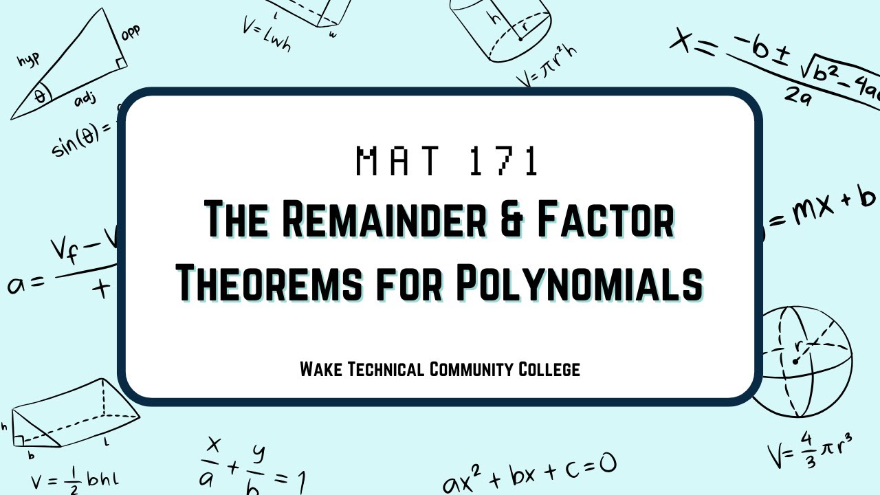 Notes on Finding Real Roots of Polynomials - YouTube