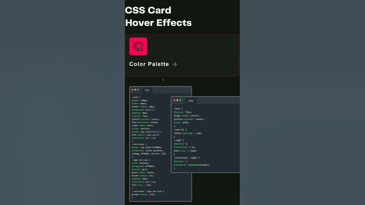 Css Card Hover Effects 🔥👌 Coding Programmer Hovereffect Code Coding Software Programming