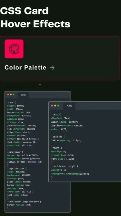 Css Card Hover Effects 🔥👌 Coding Programmer Hovereffect Code Coding Software Programming