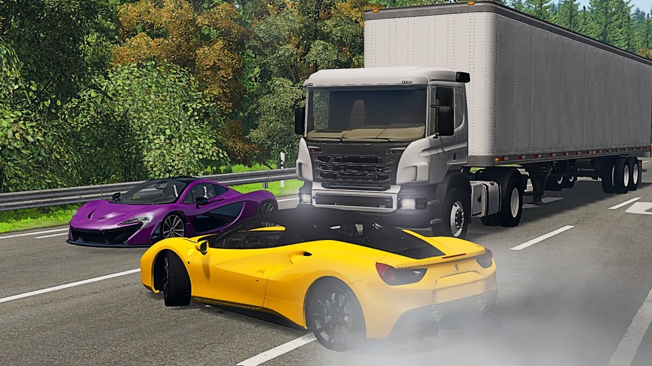 Show Off Car Fails - BeamNG.drive - YouTube
