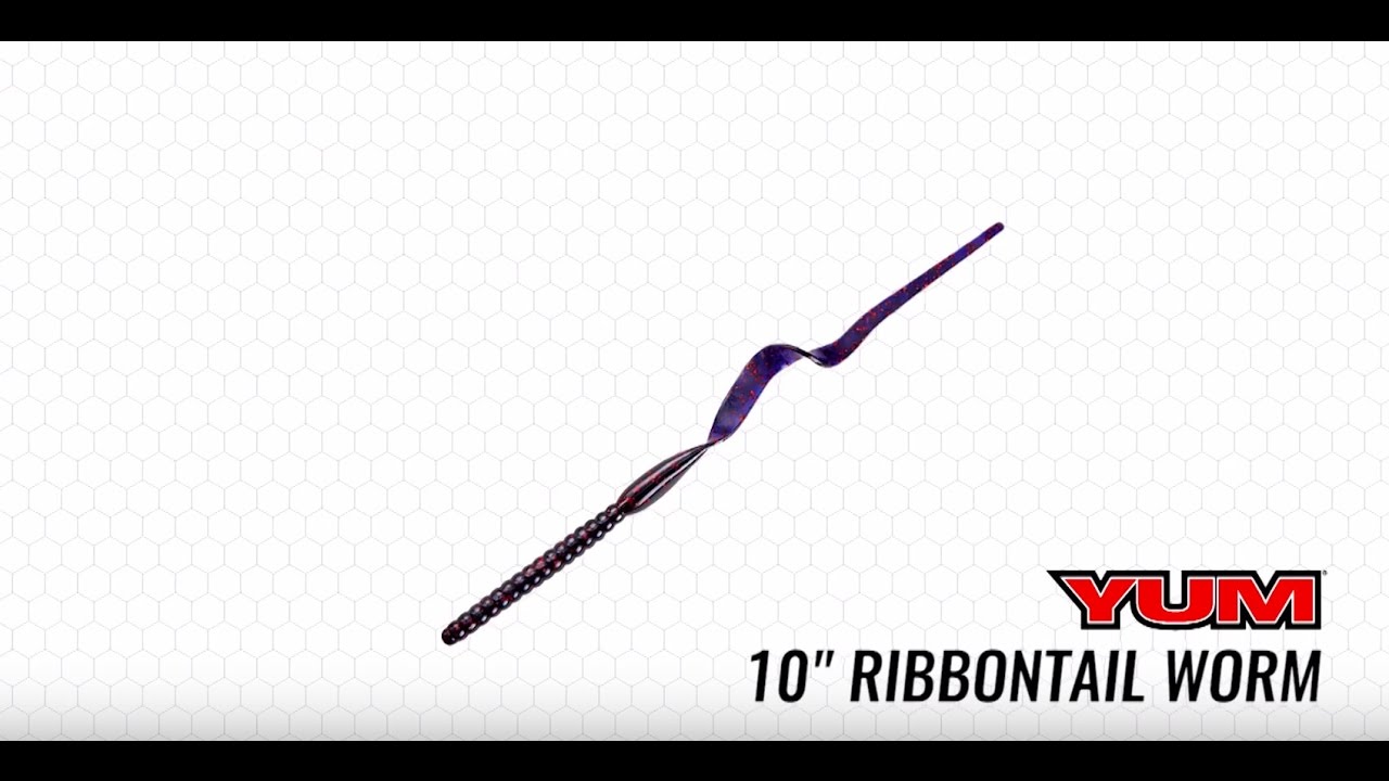 Yum Ribbon Tail Worm - TackleDirect