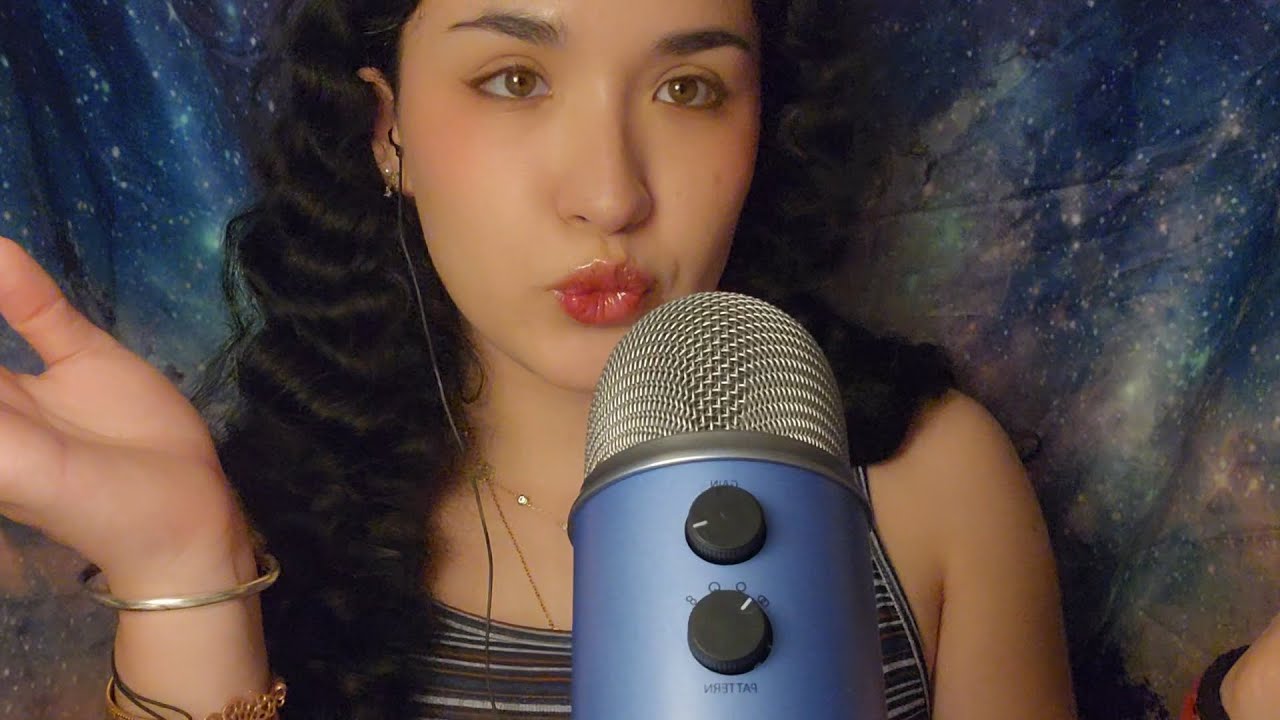 ASMR💭 Lipstick Application (Mouth sounds)(Cupped whispering) - YouTube