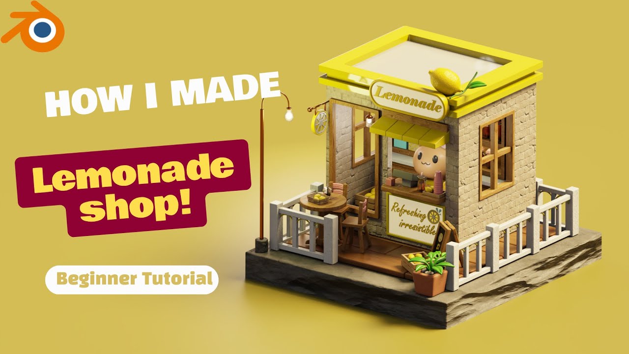 How I made Lemonade Shop - YouTube