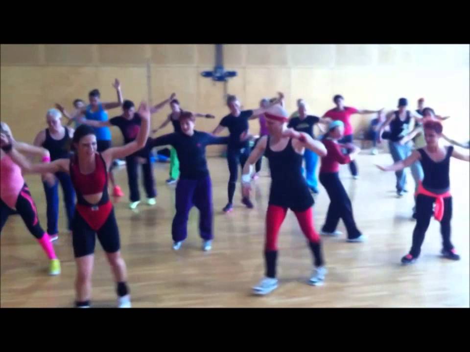 BACK 2 THE 80´s AEROBICS - IFAA Convention, Heidelberg / Germany - YouTube