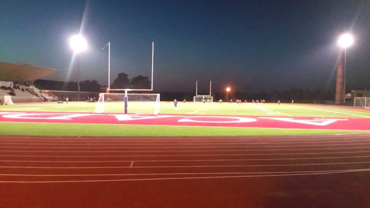 Wolfville- Friday night soccer at Acadia in Wolfville, Nova Scotia ...