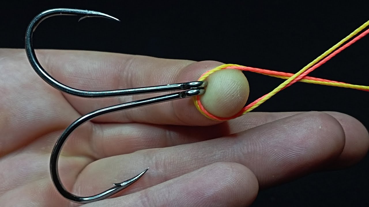 TANGLE FREE TACKLE - the most smart way to tie two hooks! | Life Hacks ...