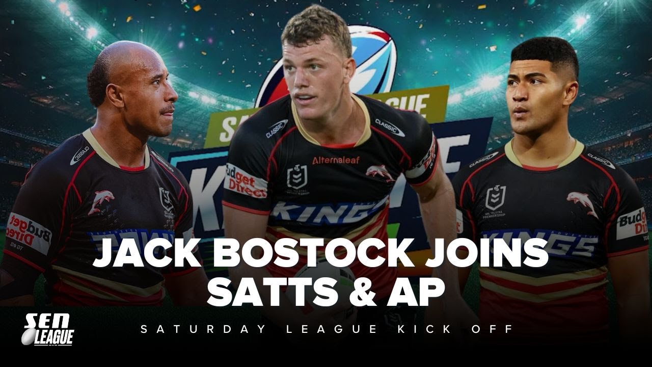 #NRL | Dolphin's Jack Bostock Saturday League Kick Off - YouTube